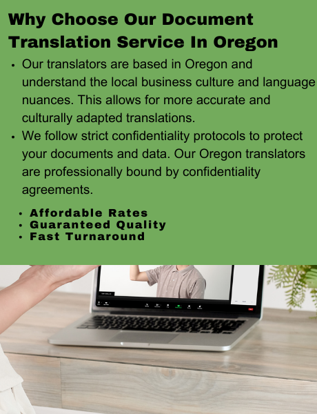 Legal & Technical Document Translation Service (near me) In Oregon ...