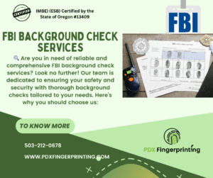 A Detailed Guide About FBI Apostille Background Check? – PDX Fingerprinting